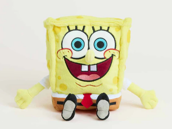 SpongeBob Warmies Cozy Plush Heatable Lavender Scented Stuffed Animal ...